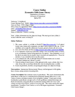 Sample midterm solutions - Game Theory WRITE YOUR NAME ON THE BACK ONLY Sample Midterm Game ...