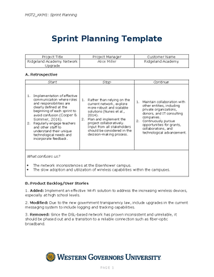 MGT2 - Task 2 - Task 2 Sprint plan - MGT2_KKM1: Sprint Planning ...