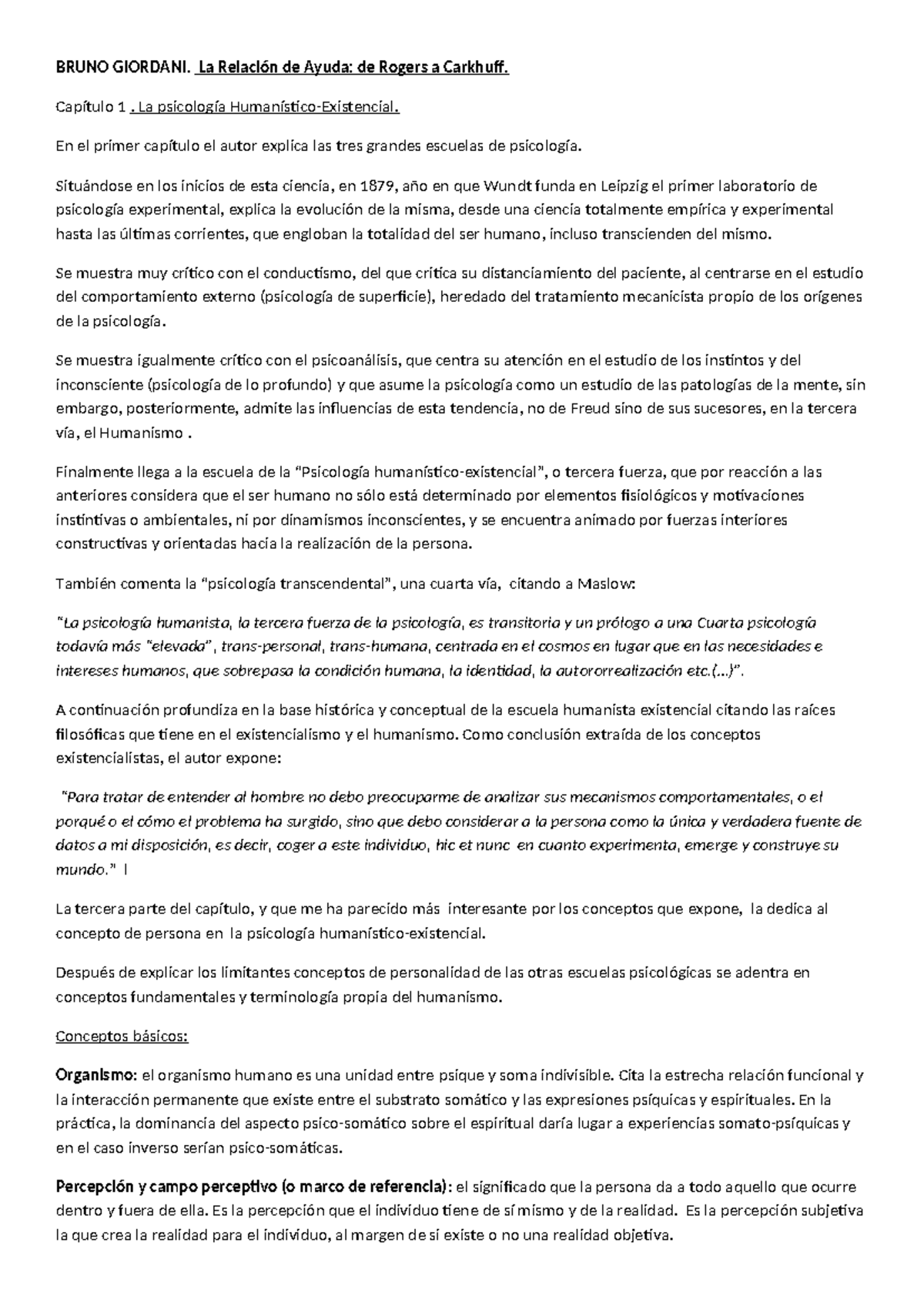 246248098 Sintesis La Relacion de Ayuda De Rogers a Carkhuff - BRUNO ...