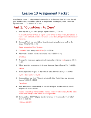 Poverty Worksheet - american government - Week 12 Assignment Packet Complete the Week 12 ...