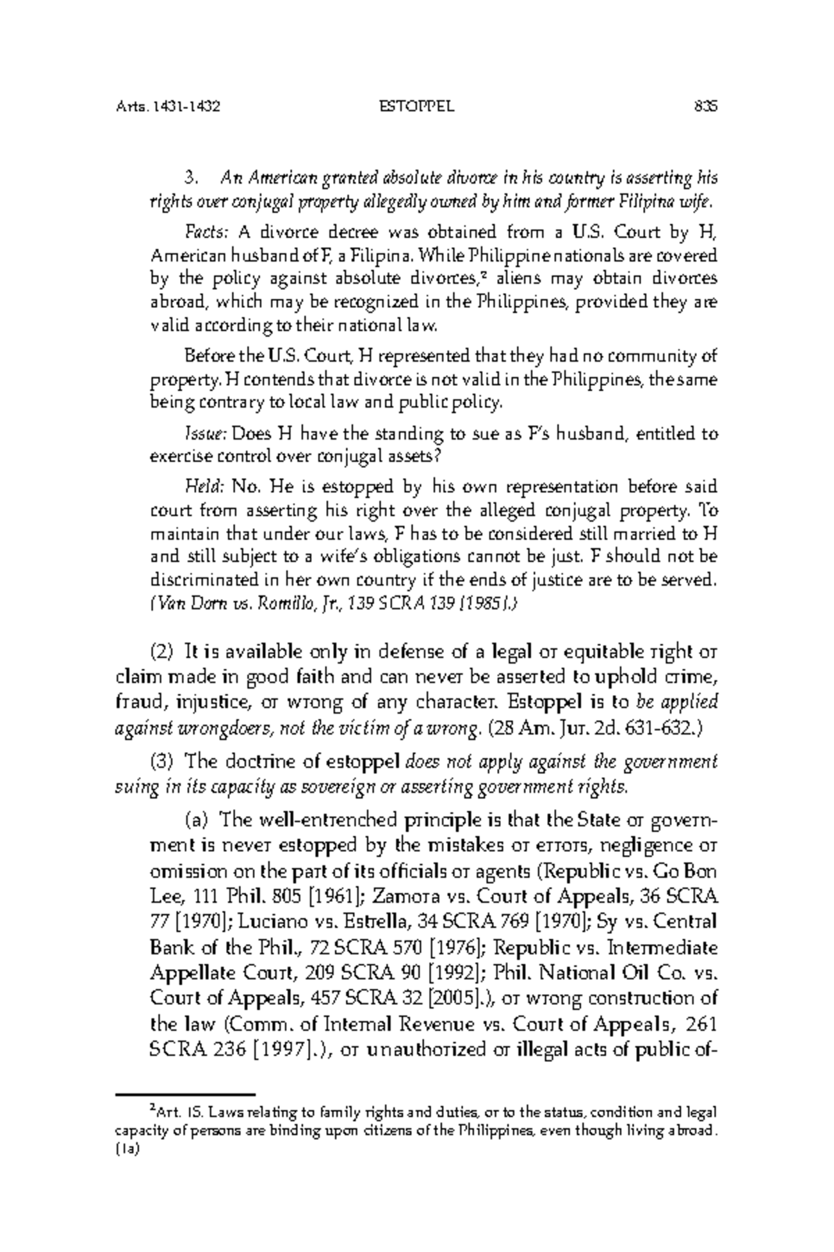 Oblicon 279 - Book: Hector De Leon - 835 An American granted absolute ...