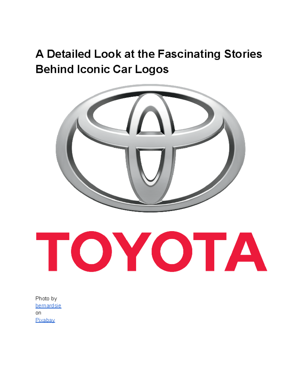 BRANDS AND THIER STORIES - A Detailed Look at the Fascinating Stories ...