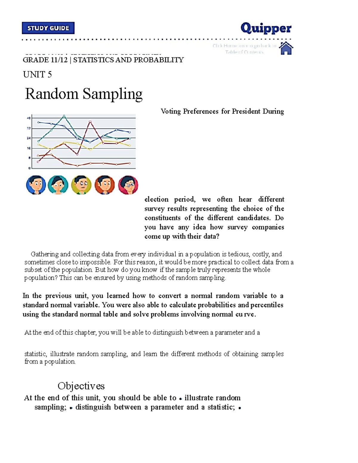 Random Sampling - GRADE 11/12 | STATISTICS AND PROBABILITY UNIT 5 ...