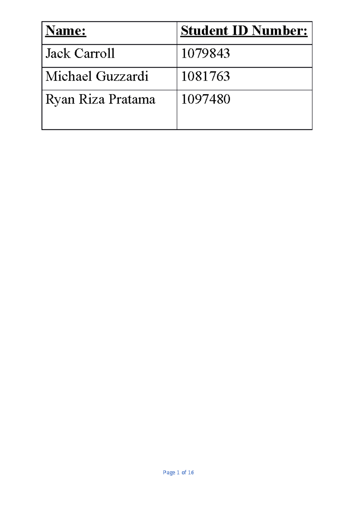 Ecom studocu - Lecture notes 1-5 - Name: Student ID Number: Jack ...