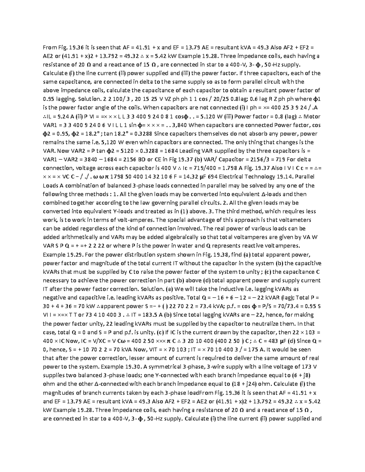 21 - gdsgsd - From Fig. 19 it is seen that AF = 41 + x and EF = 13 AE ...