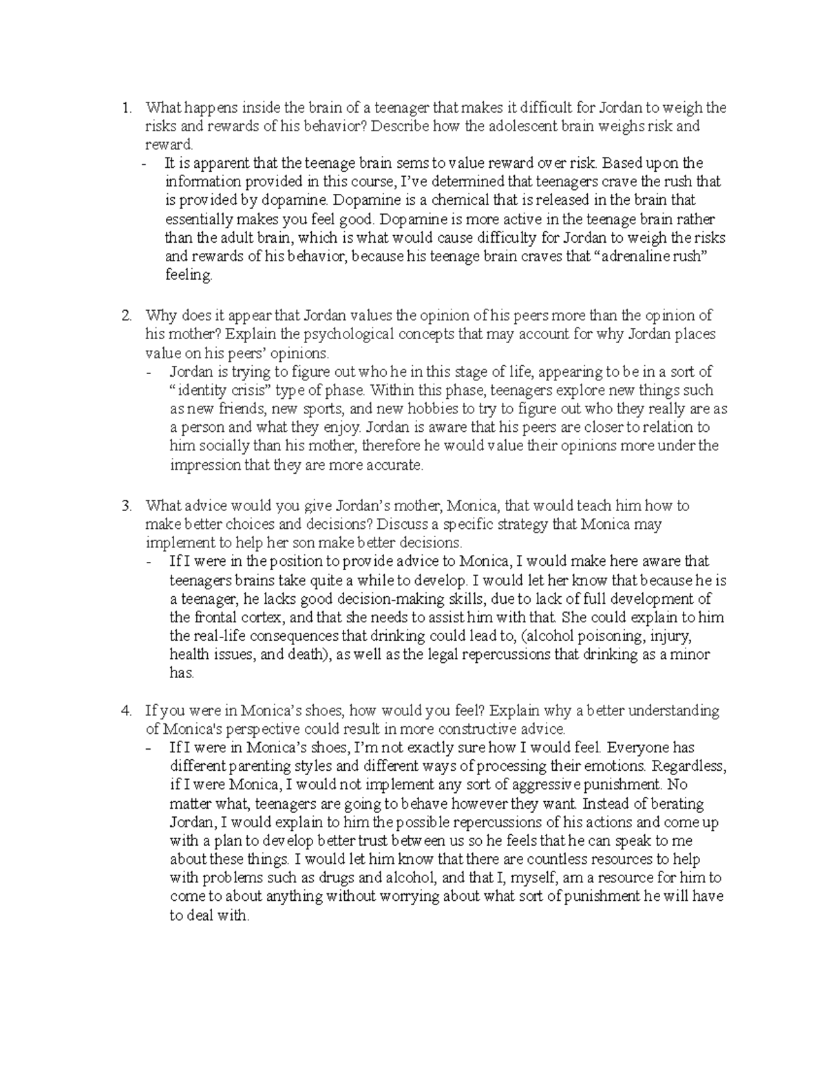 Unit 3 - Touchstone 3.1- Personality Development - What happens inside ...