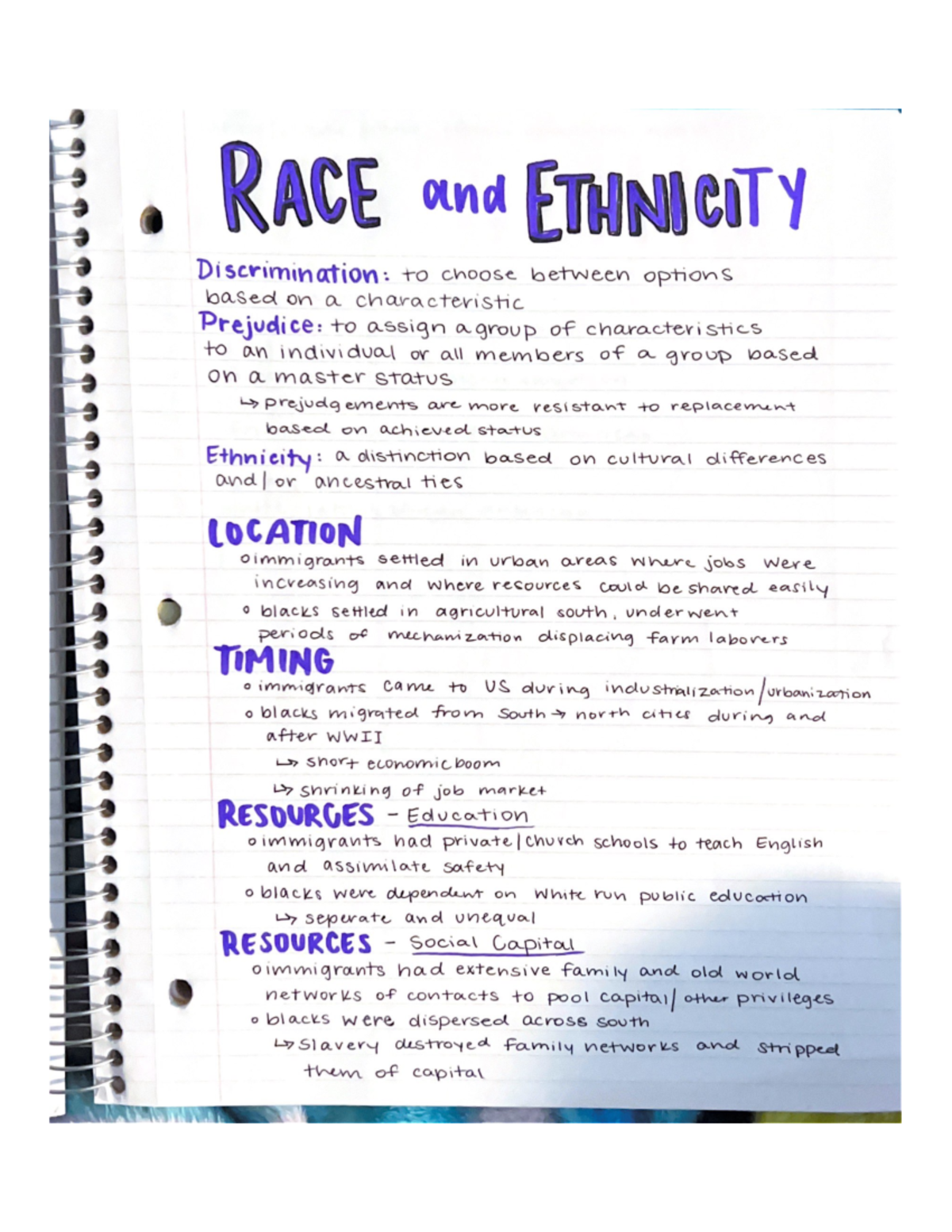 Race and ethnicity - notes - SOC WRK-990 - Studocu