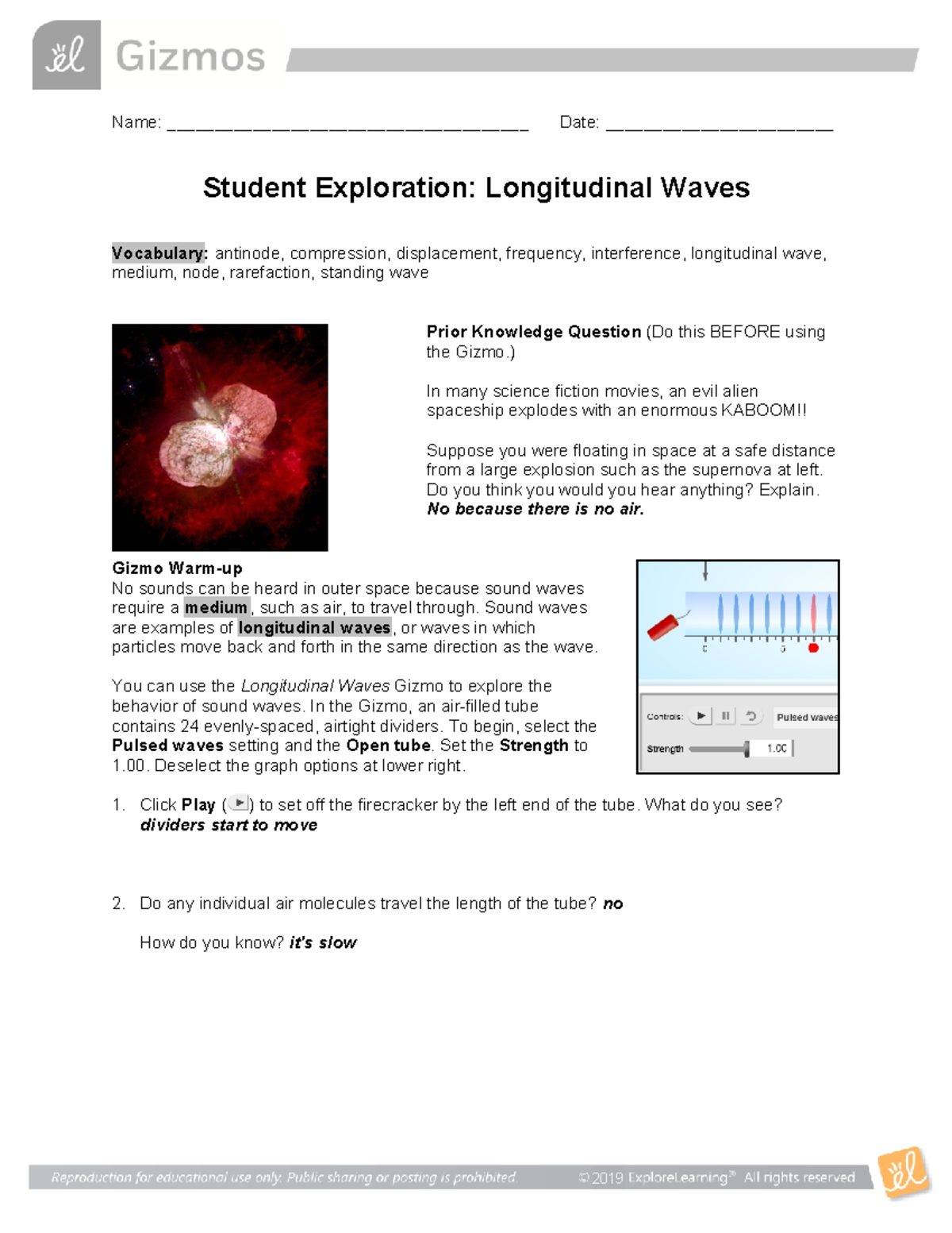 Annotated-Longitudinal Waves SE - Name ...