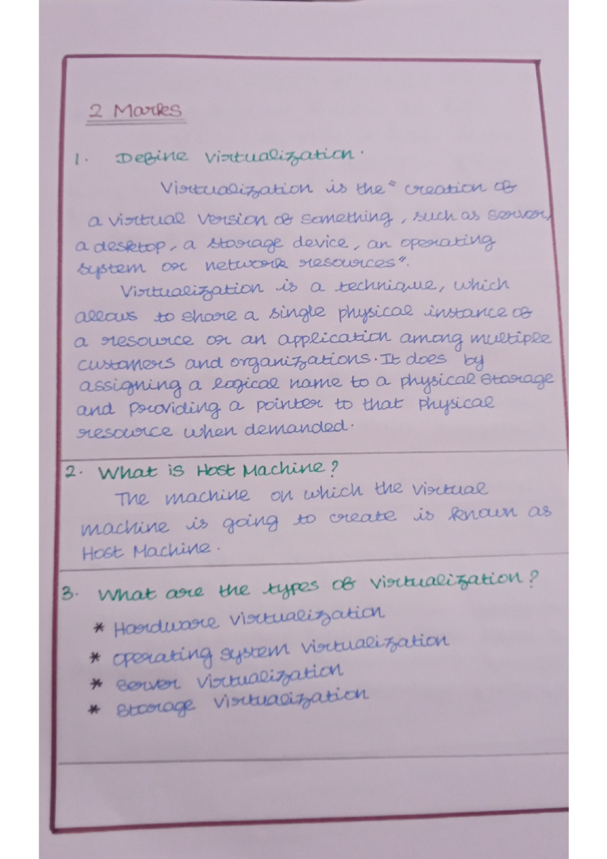Cloud Computing My Notes Computer Science Studocu