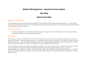 NUR 2356 Module 06 Assignment 1121KLS - 2356 - Studocu