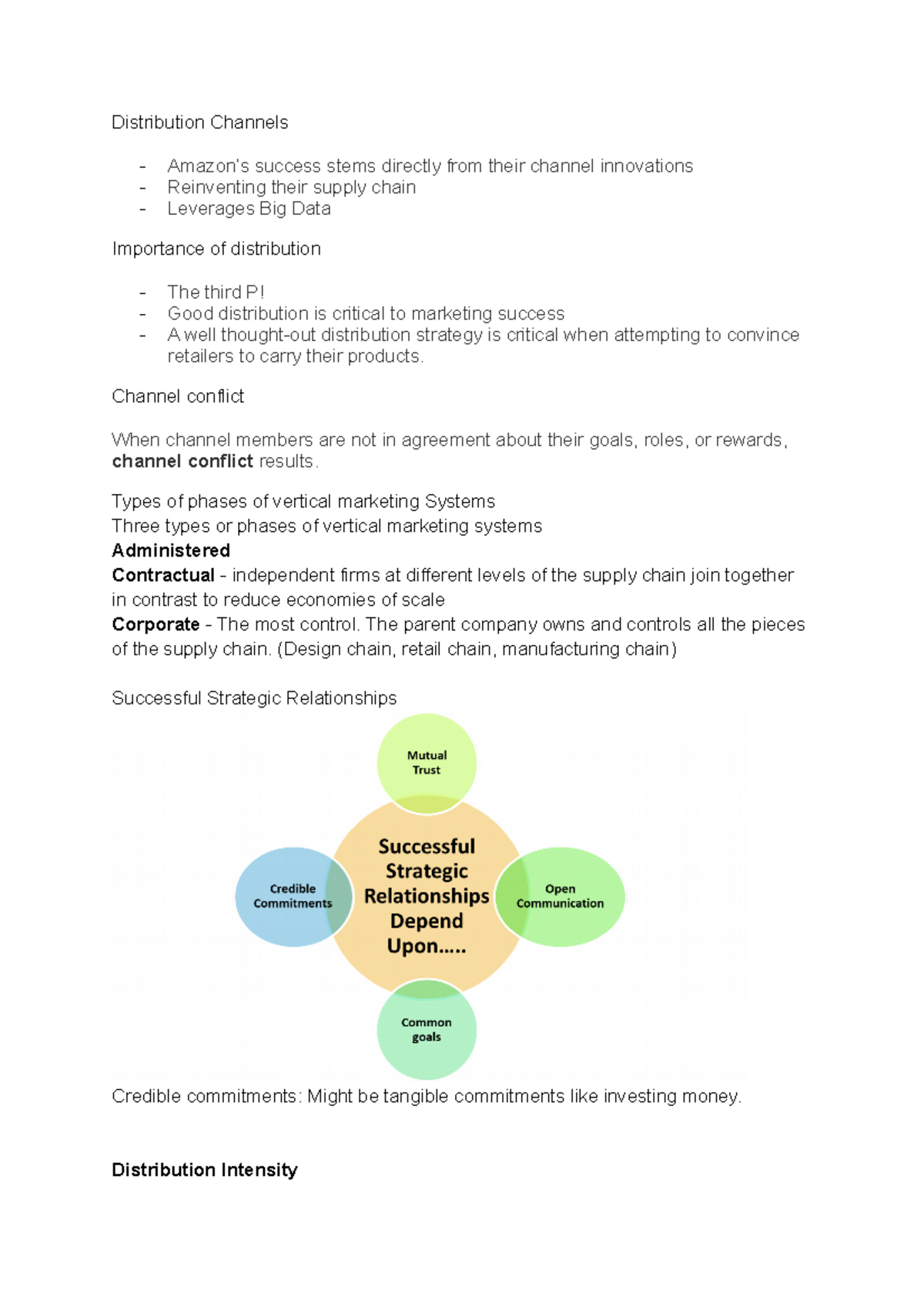 Marketing Chapter 12 - Lecture notes 12 - Distribution Channels Amazon ...