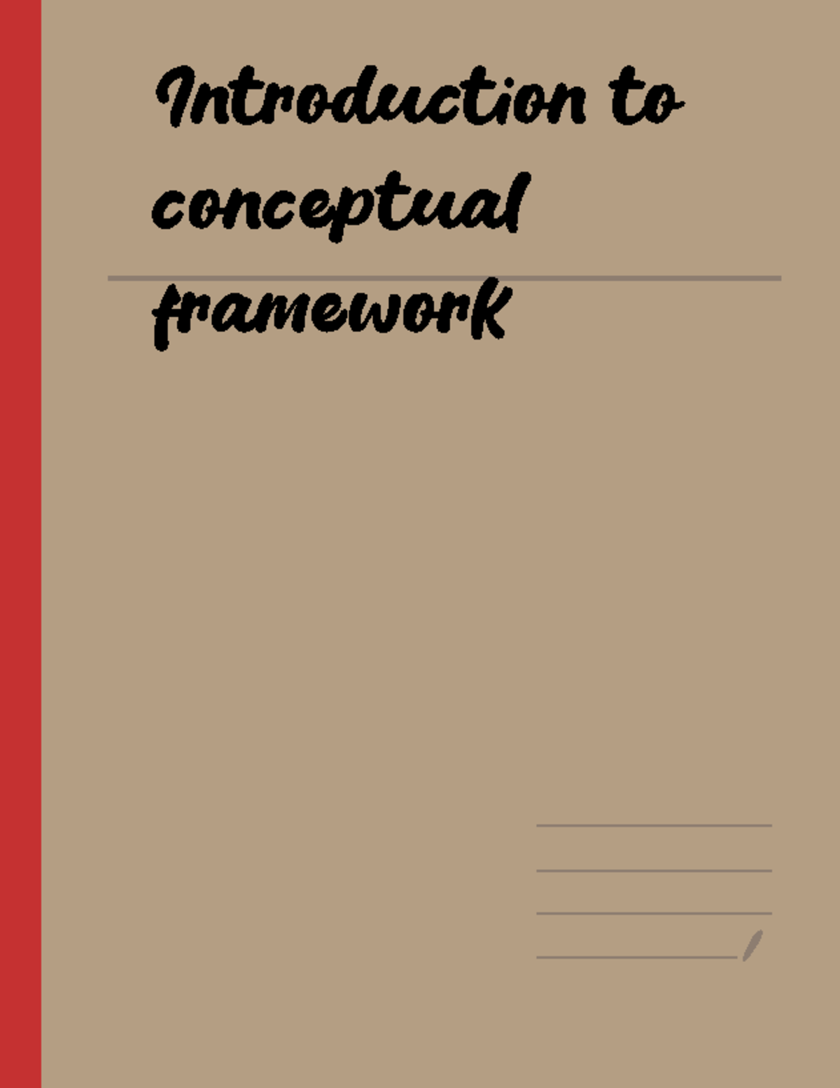 Fundamental Simple Notes From Lecturer And Tutorial Question