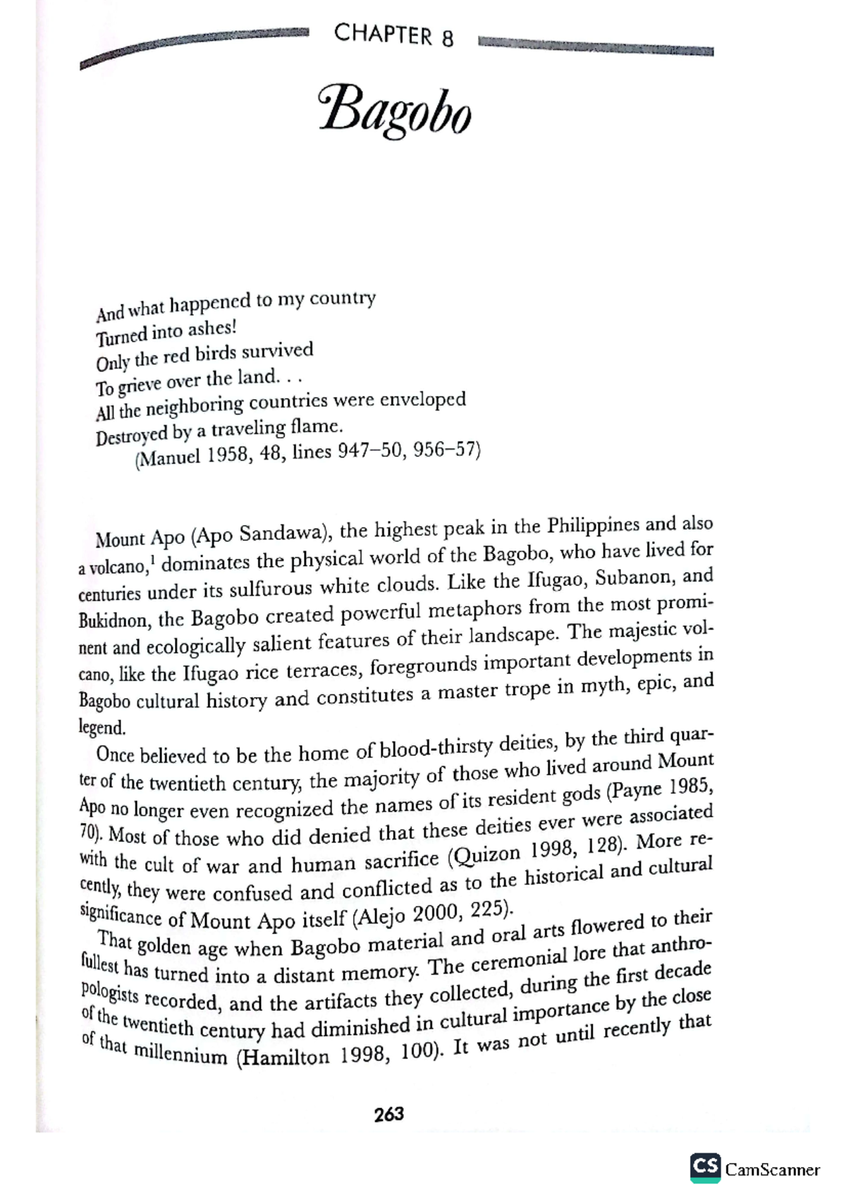 Chapter-8- Bagobo - Summary contemporary philippine arts from the ...