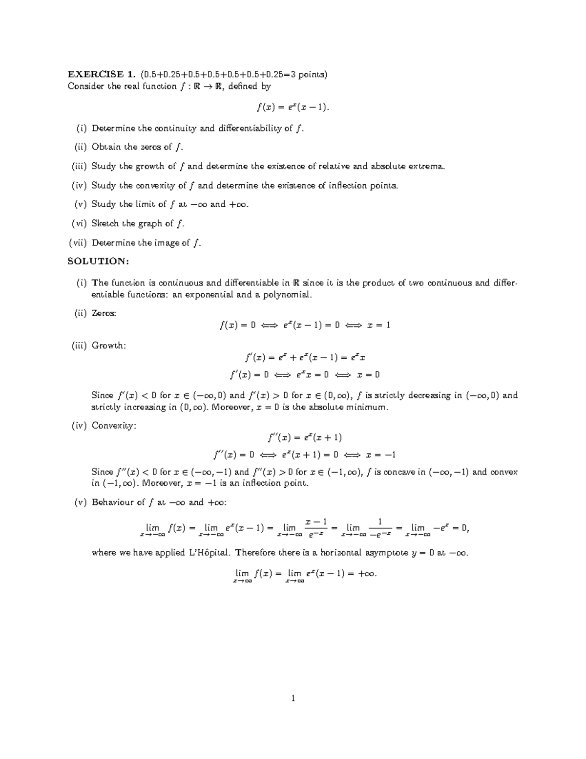 Ex Sol CI Exam 22Jun20 - Examen final junio con soluciones - EXERCISE 1. (0+0+0+0+0+0+0=3 points ...