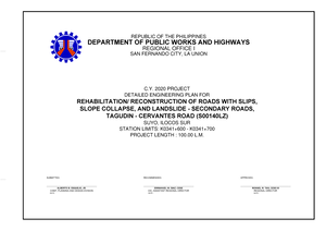 DUPA Water System Sample - REPUBLIC OF THE PHILIPPINES DEPARTMENT OF ...