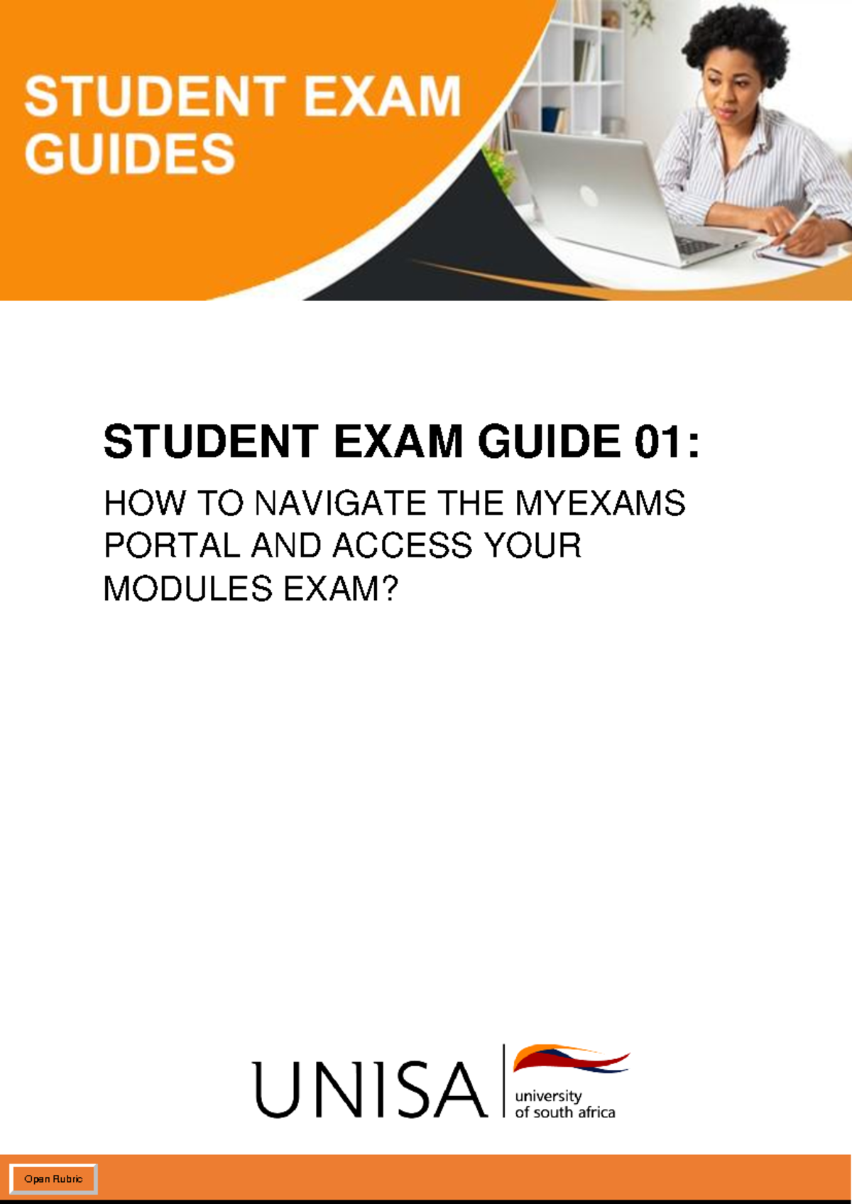 Navigating the my Exams Portal BSW1501 OCT 2024 Exams - STUDENT EXAM ...
