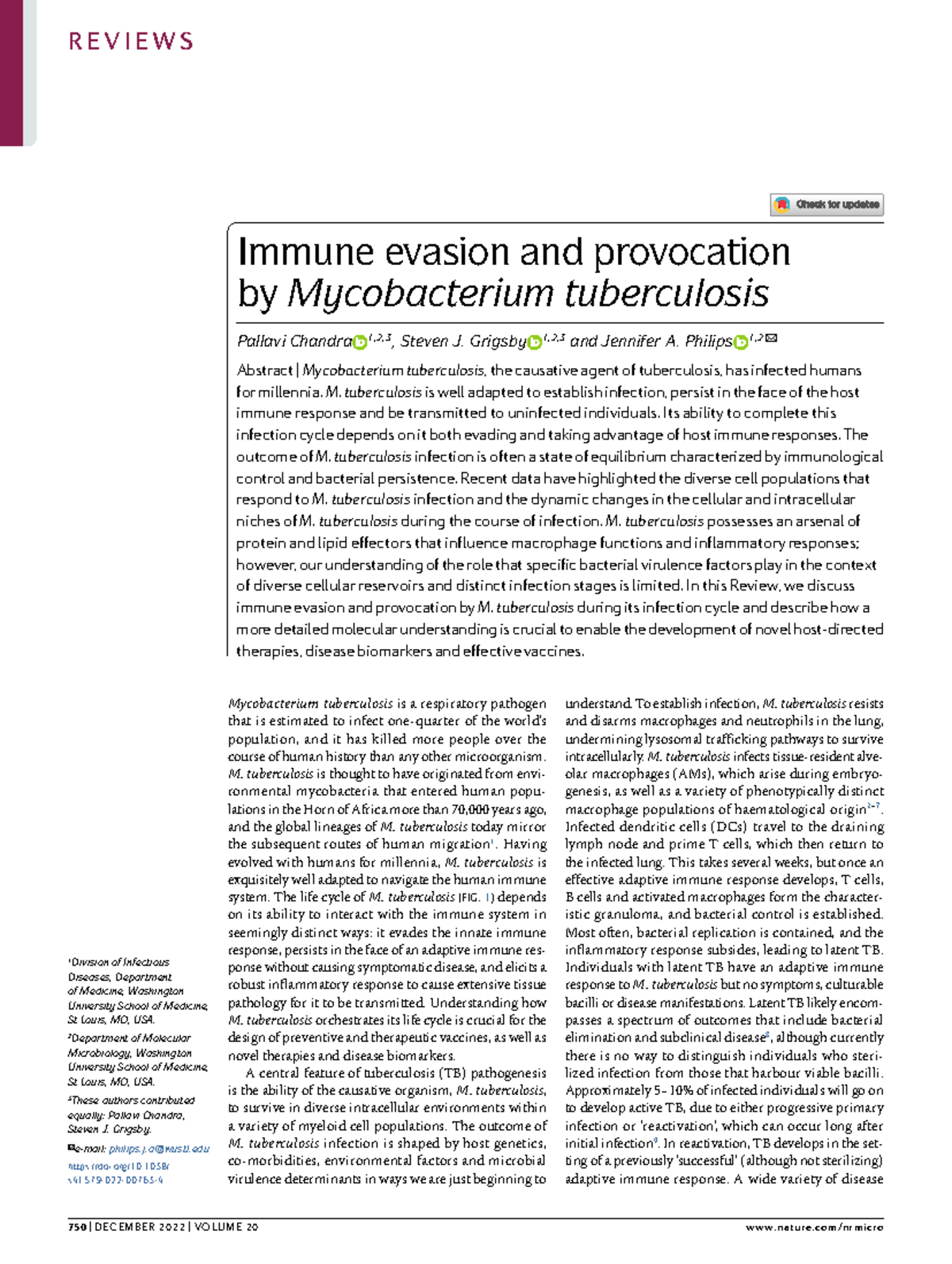TBC 2 - Mycobacterium tuberculosis is a respiratory pathogen that is estimated to infect one ...