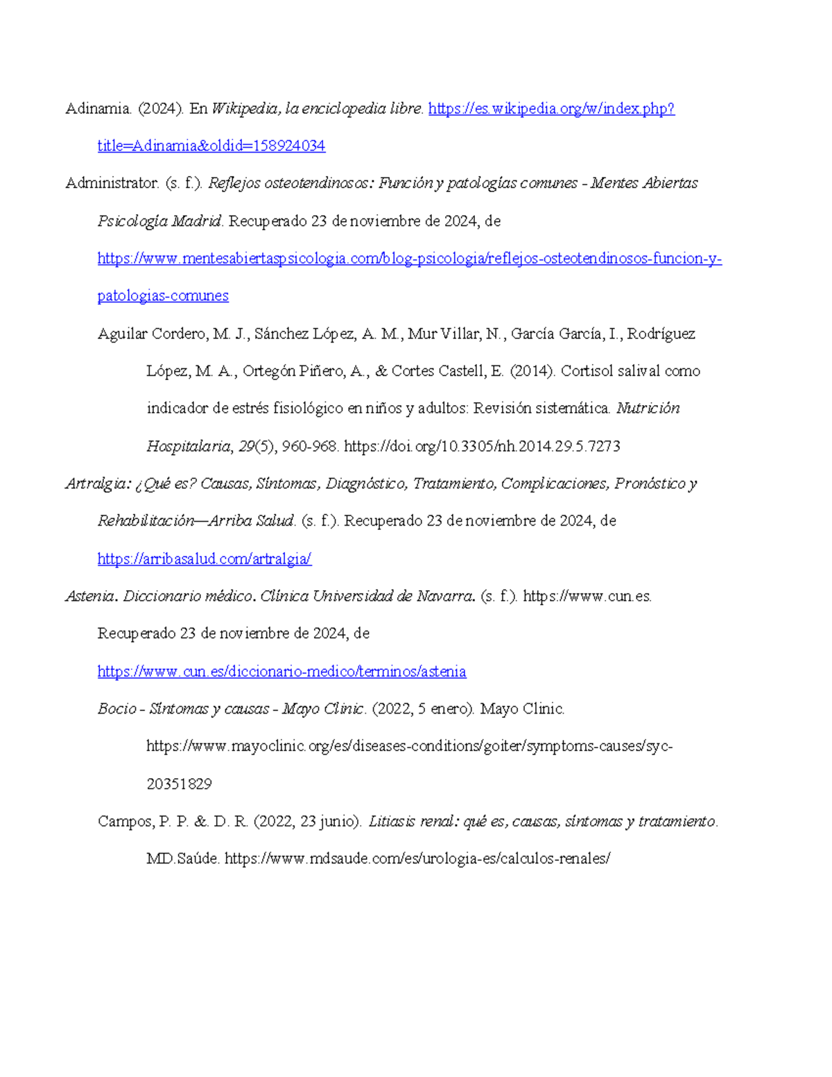 Bibliografia caso 3 - Adinamia. (2024). En Wikipedia, la enciclopedia ...