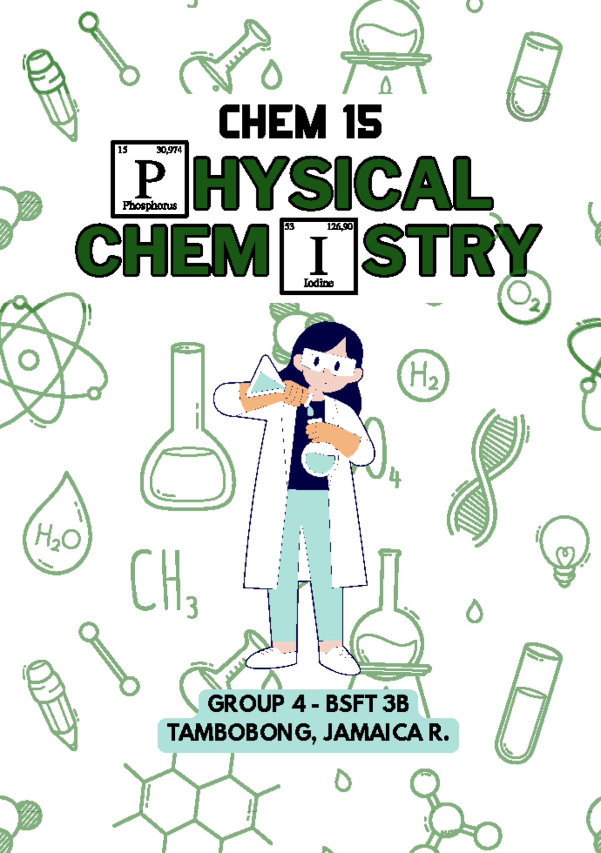 Phychem - BS Food Technology - HYSICAL CHEM STRY HYSICAL CHEM STRY CHEM ...
