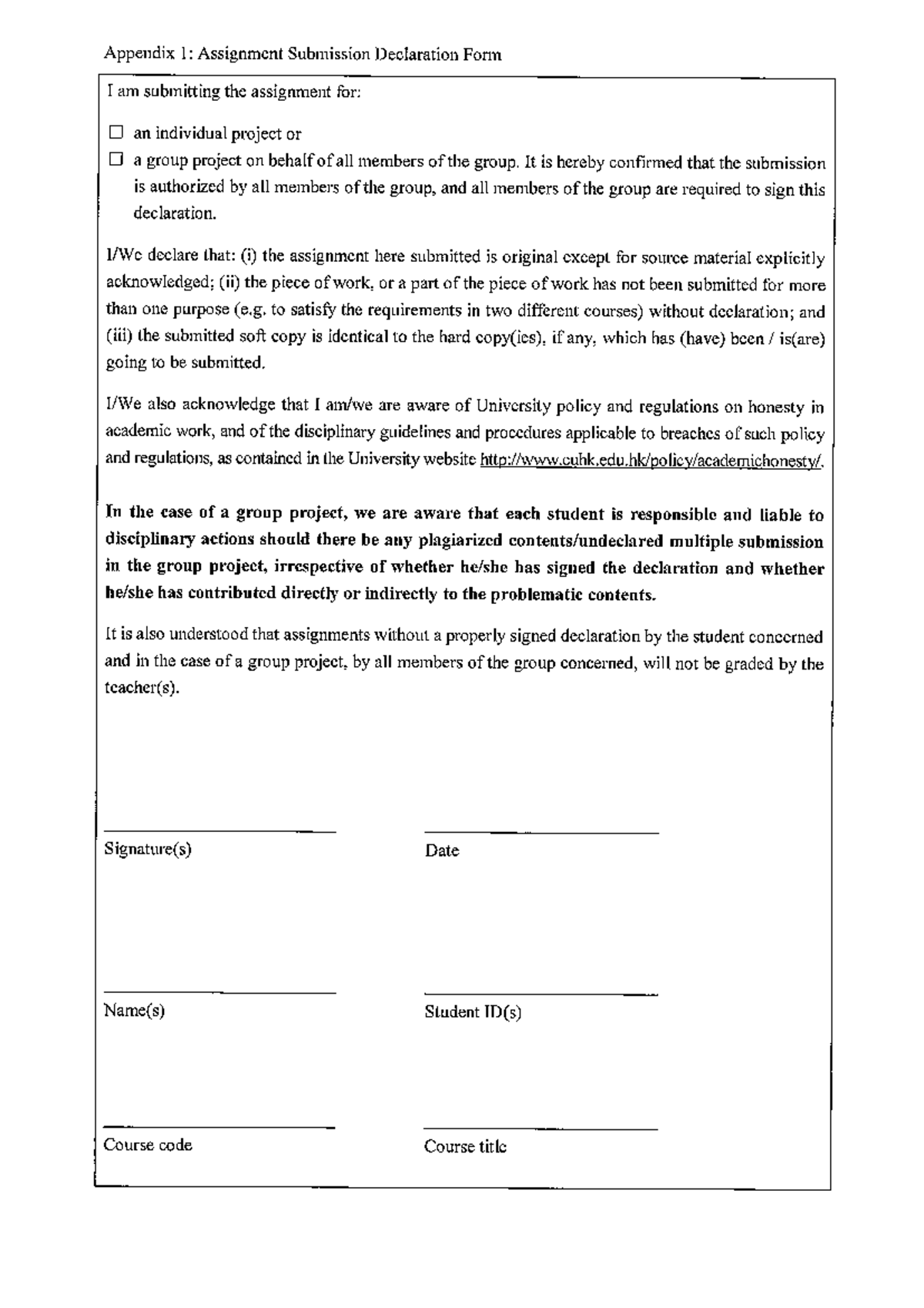 论文封面 - good - Appendix 1: Assignment Submission Declaration Form I am ...