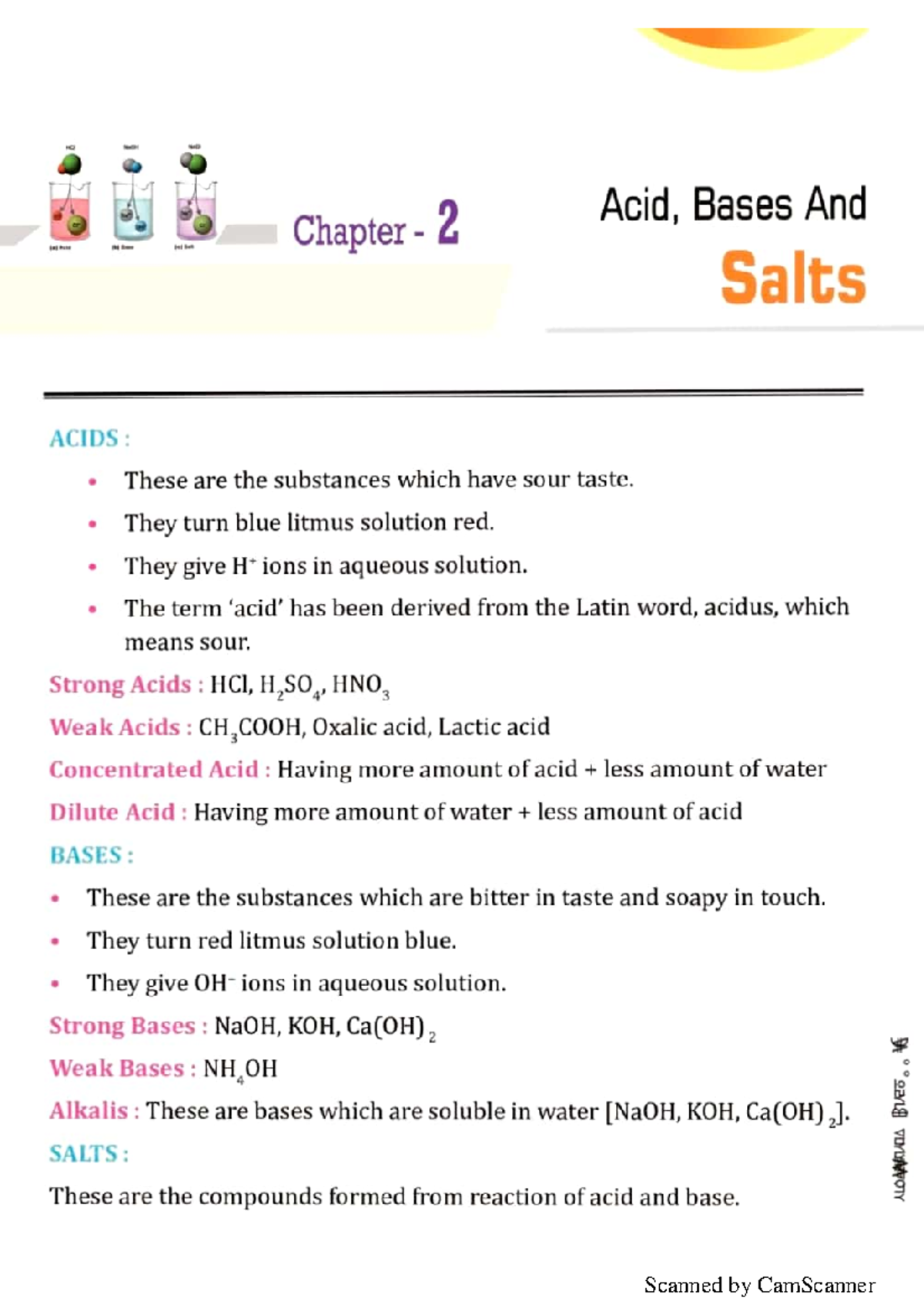 2 - Important notes - Biological Chemistry - Studocu