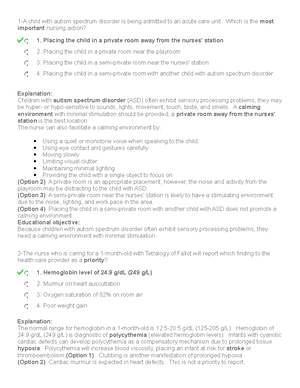 Nclex Study Guide - Pass the NCLEX – Study Guide A compilation of high ...