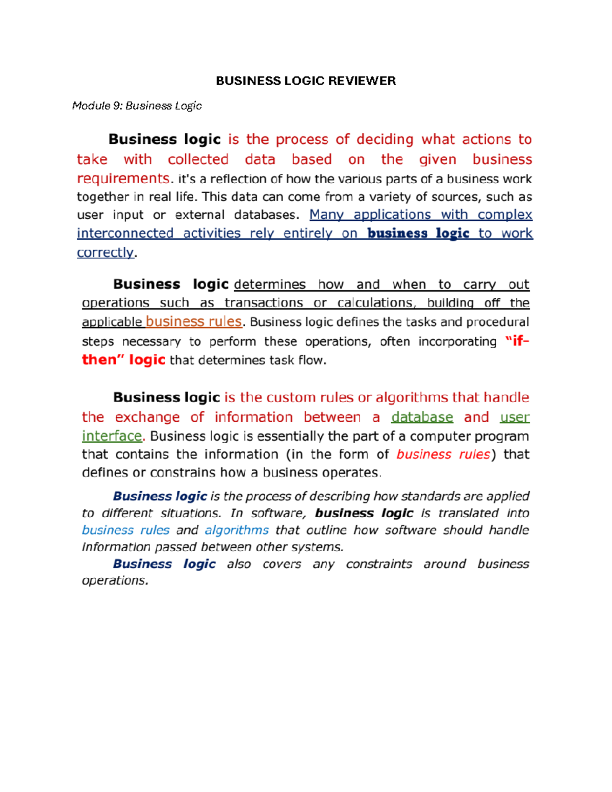 Business-Logic-Compiled-Moduless 040334 - Electronics Engineering ...