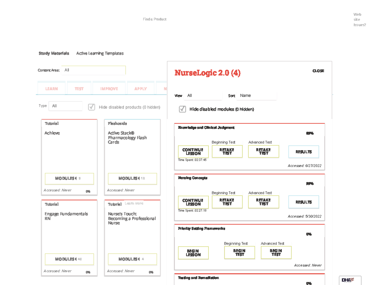 Learn - Study Materials - My ATI - Study Materials Active Learning ...