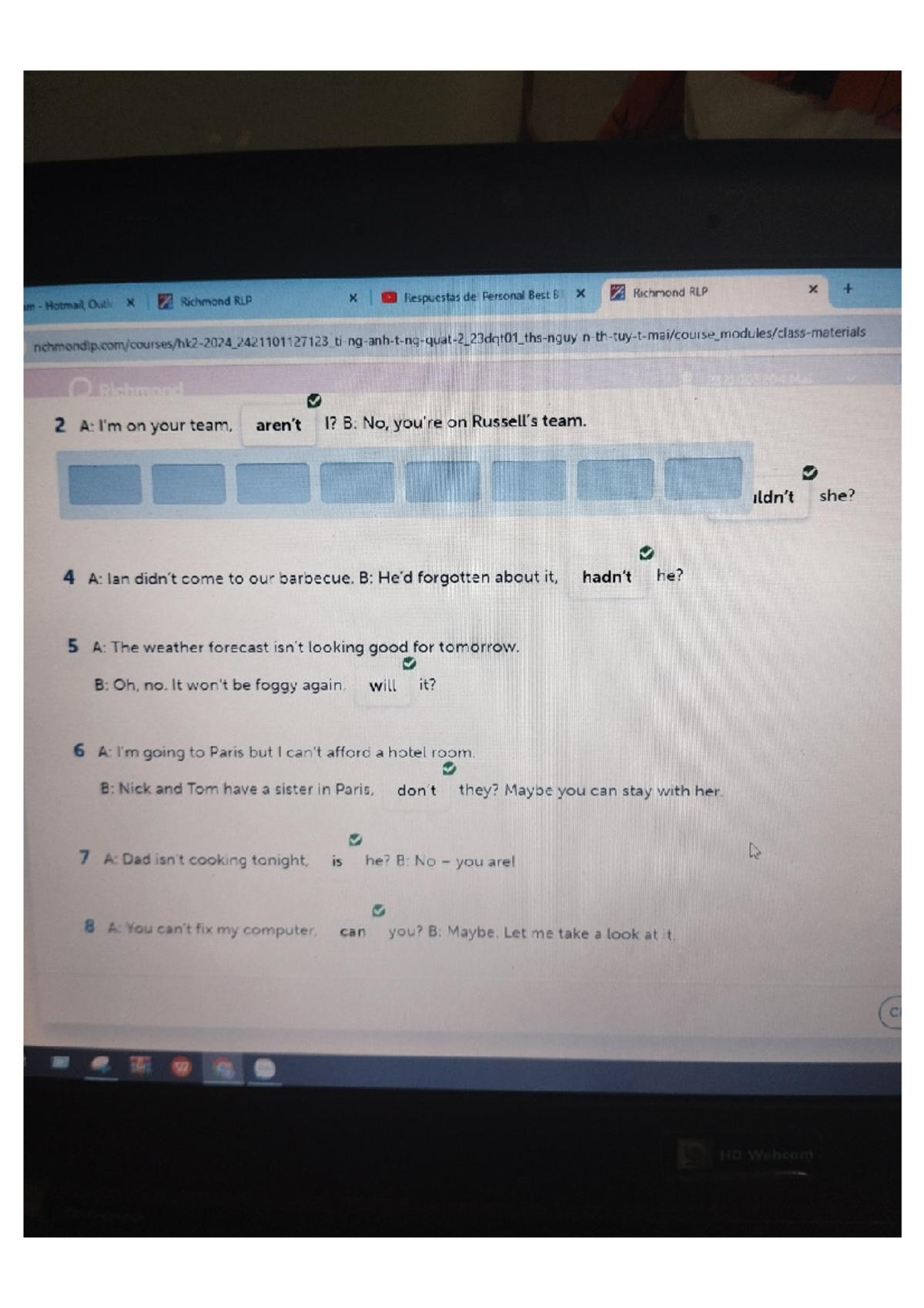 2 - fgffd - im Hotmail Outic x Richmond RLP Respuestas del Personal ...