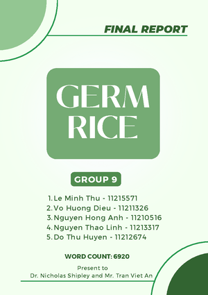 MEMO 2 - Group 9 - memo 2 - NEU MEMO 2 FOR NEW PRODUCT MANAGEMENT ...