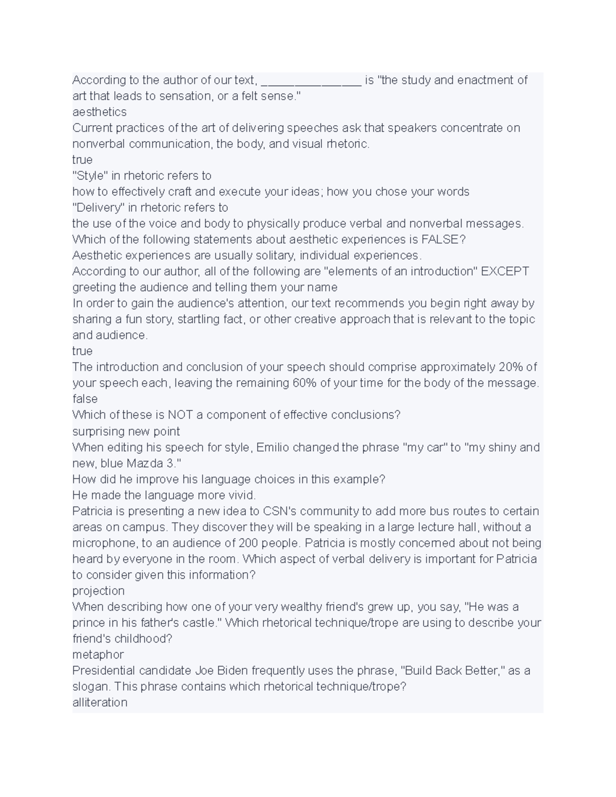 COMS 101 - Lecture Notes - According to the author of our text ...