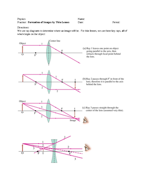 Ray Tracing Mirrors SE - Physics Gizmo - Name: Date: Student ...