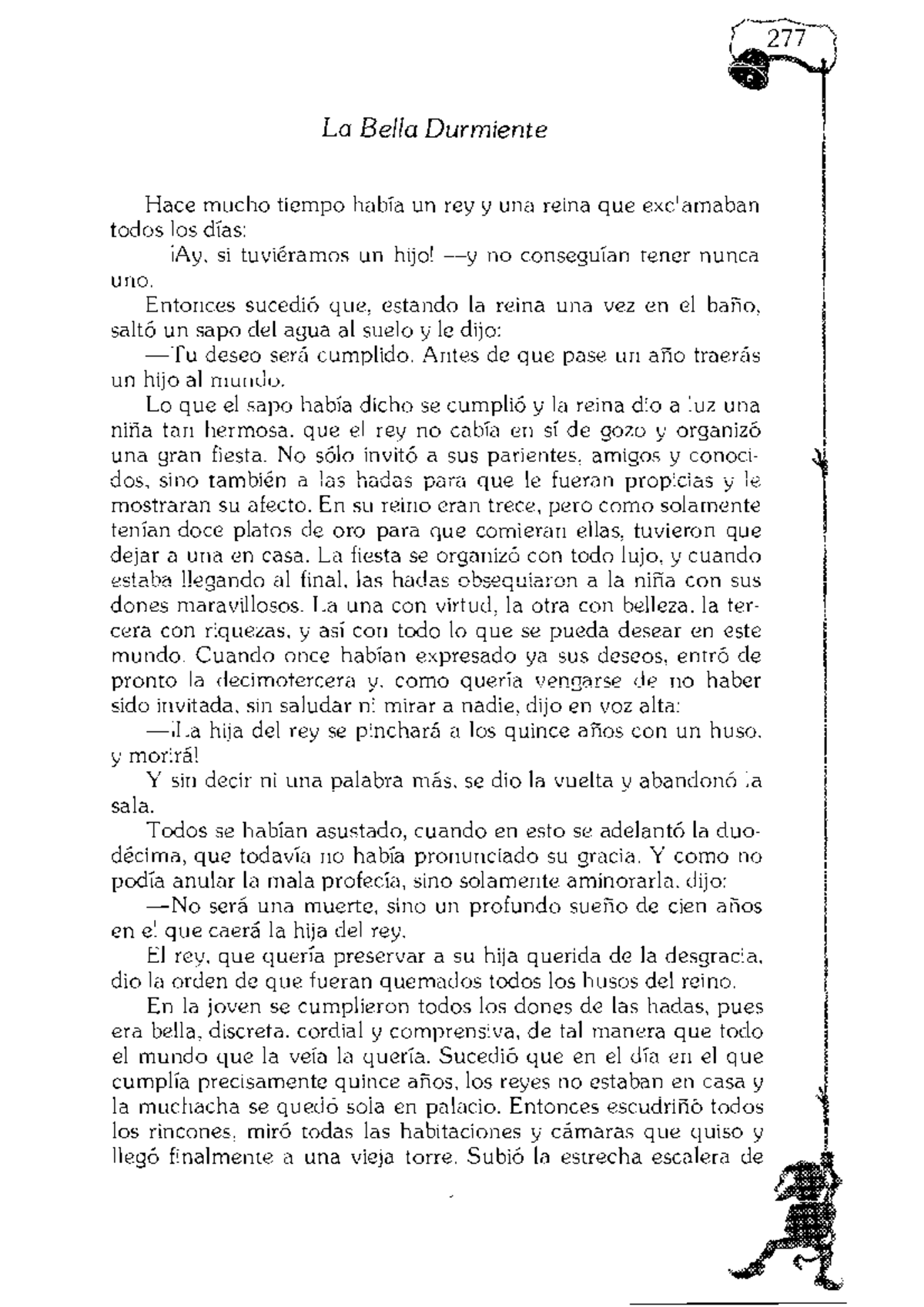 LECTURA OBLIGATORIA Hnos. Grimm - La bella durmiente - Didáctica de la ...