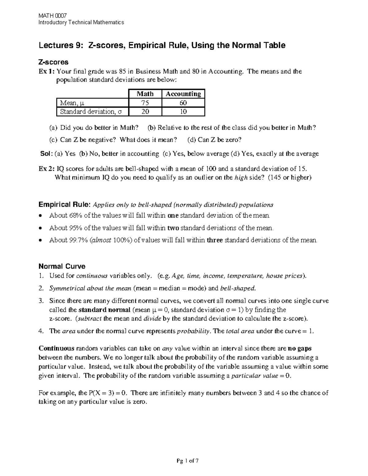 Lecture 9-Tech Math Intro - Introductory Technical Mathematics Lectures ...