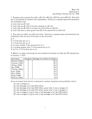 Math 104 Chapter 3 Notes - MATH 104 - Studocu