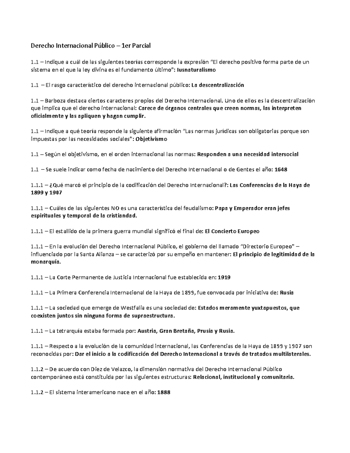 Preguntas 1er Parcial - Warning: TT: undefined function: 32 Warning: TT: undefined function: 32 ...