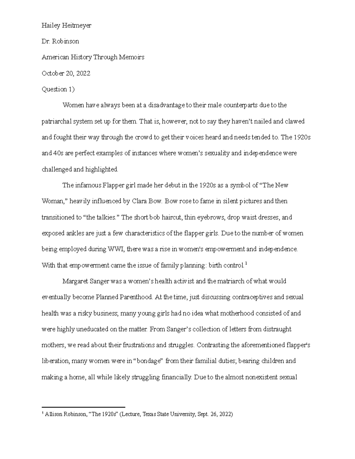 US History Exam 2 - Dr. Allison Robinson 5 out of 7 questions - Dr ...