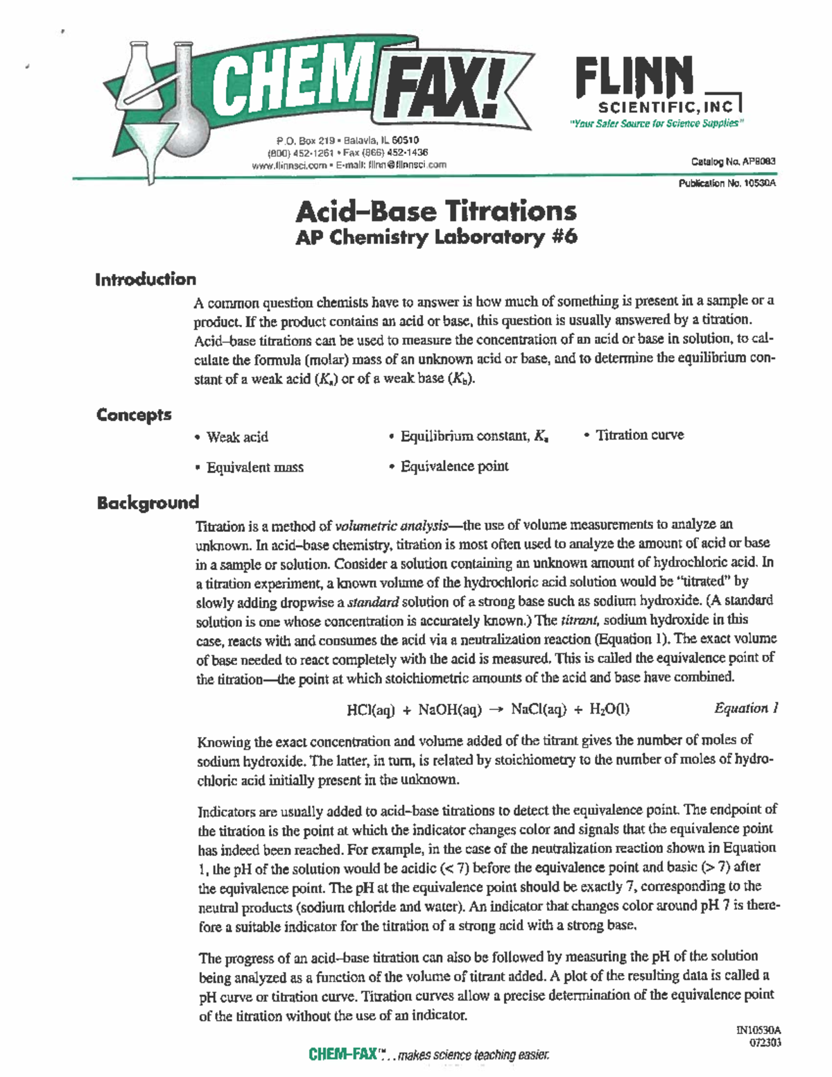 AP+Lab+13-+Acid+Base+Titrations - Studocu