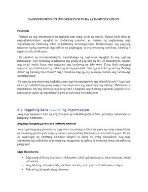 Opening Remarks para sa araw ng pagtatapos - Isang Pinagpalang Araw sa ...