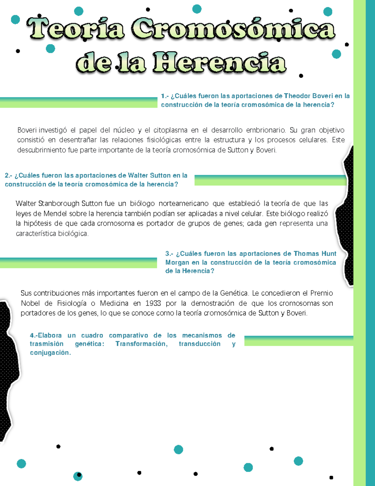 Teoria - Apuntes 3 - 1.- ¿Cuáles fueron las aportaciones de Theodor ...