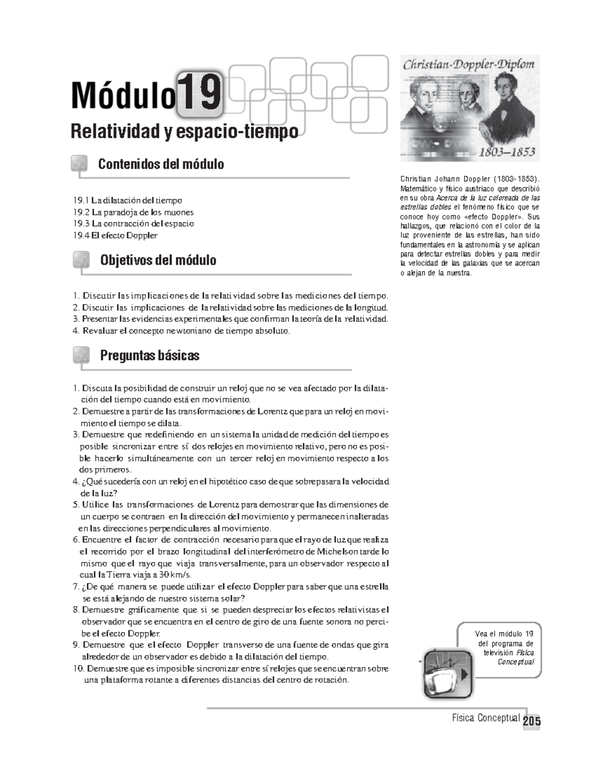 Modulo 19 - libro para estudiar - Física Conceptual 205 19 Contenidos ...
