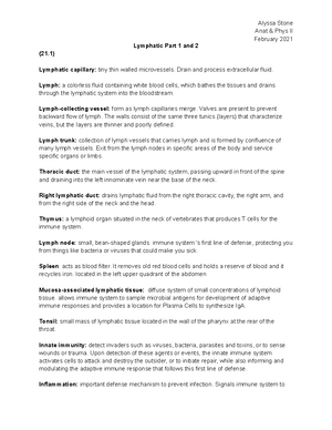 Respiratory system pre post lab - Alyssa Stone Anat & Phys II April ...
