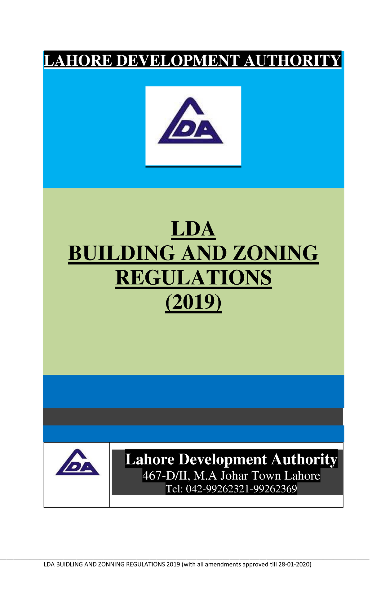 Amended Building Regulations 2019 with amendment approved till 28 01 ...
