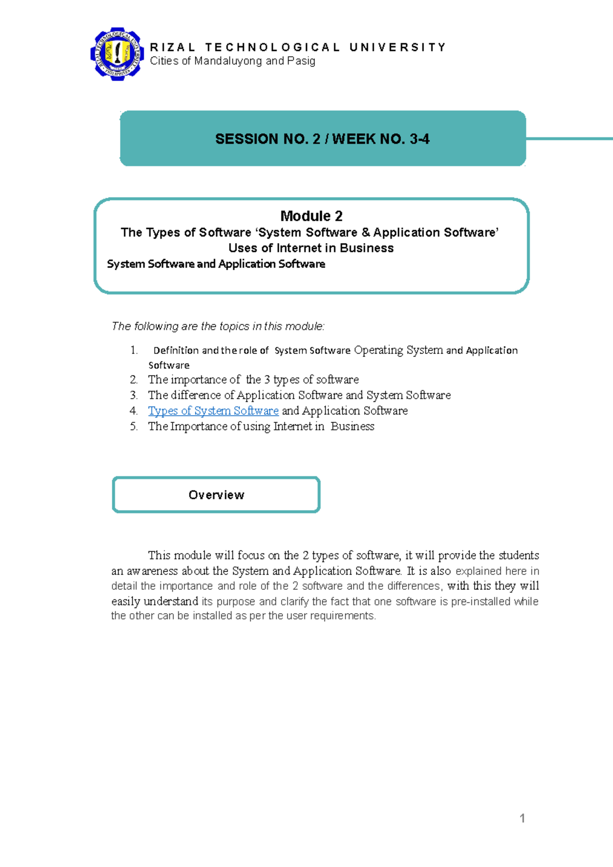 Inbound 7669492973150806047 - The following are the topics in this ...