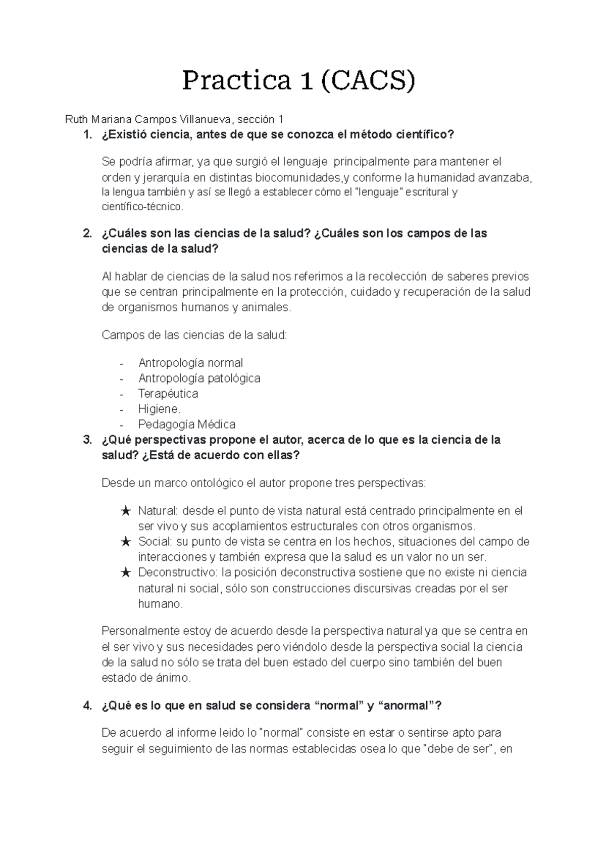 CACS Semana 1 - tarea individual - Practica 1 (CACS) Ruth Mariana ...