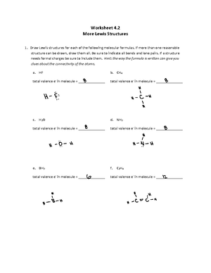 CHEM 1061 Final Exam S - Summary Chemical Principles I - 5/7/ Final ...