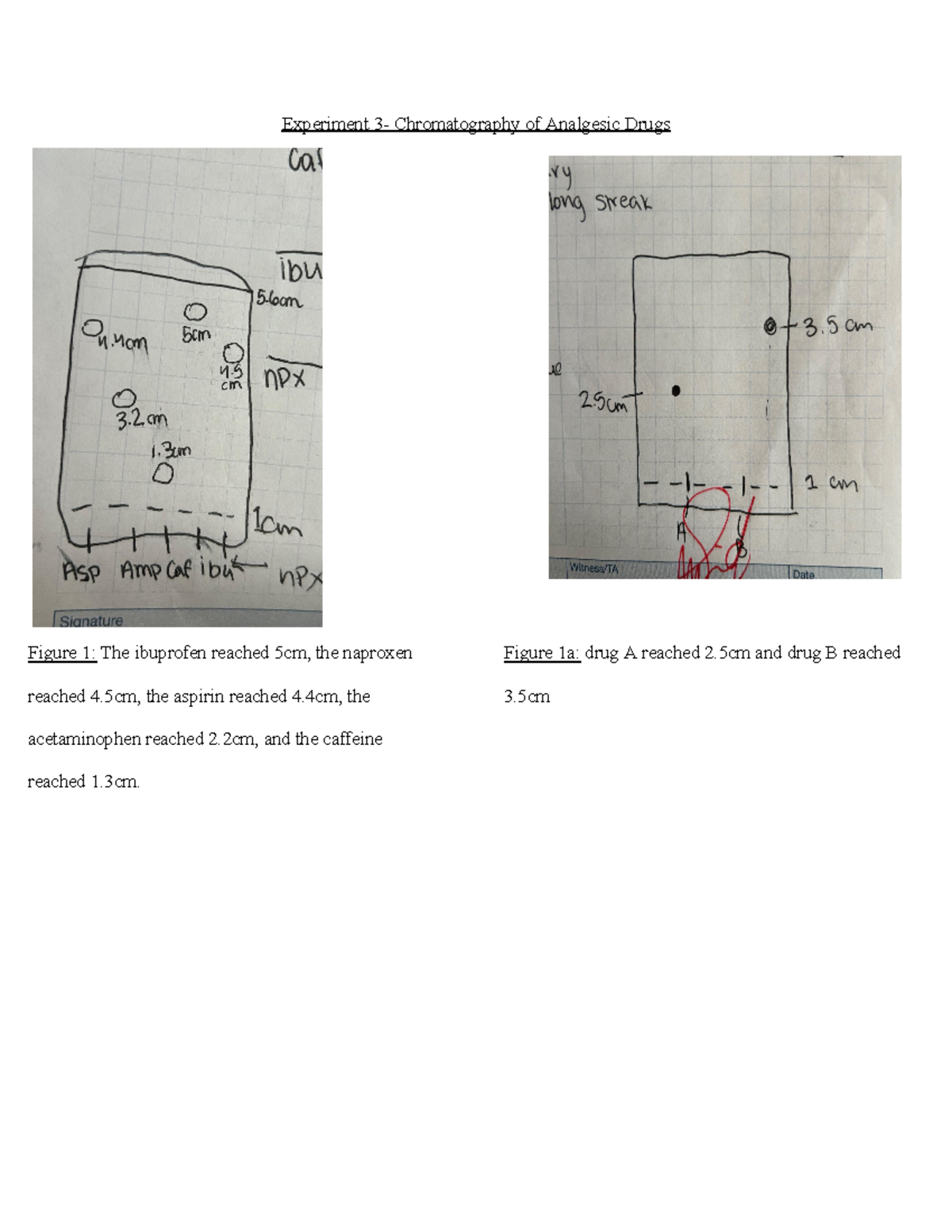 Experiment 3 Lab - Experiment 3- Chromatography of Analgesic Drugs ...