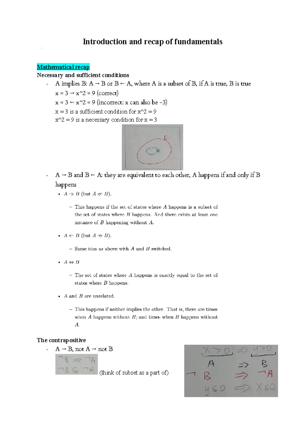 1.1 - intro and recap - Introduction and recap of fundamentals ...