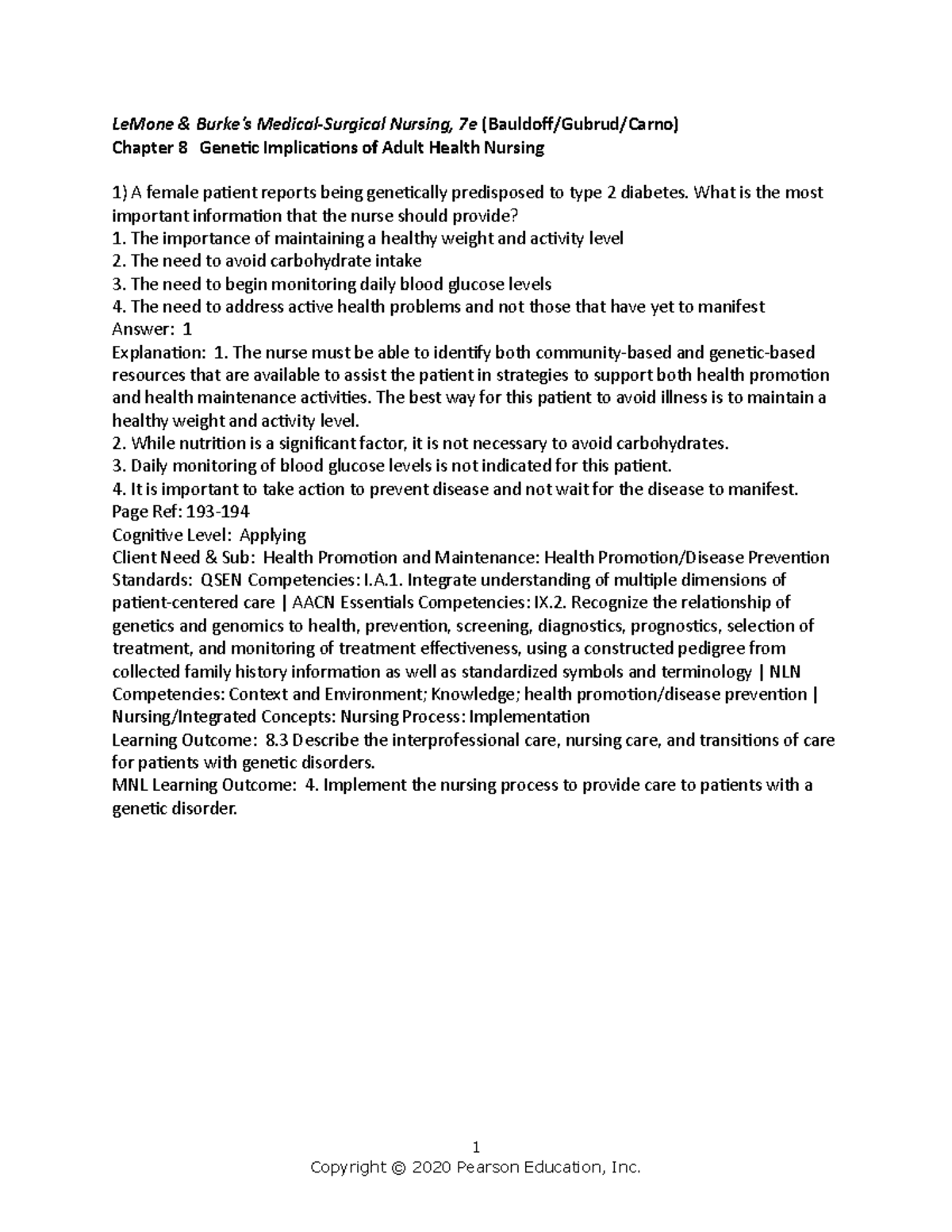 Adult Health chapter 8 - LeMone & Burke's Medical-Surgical Nursing, 7e ...