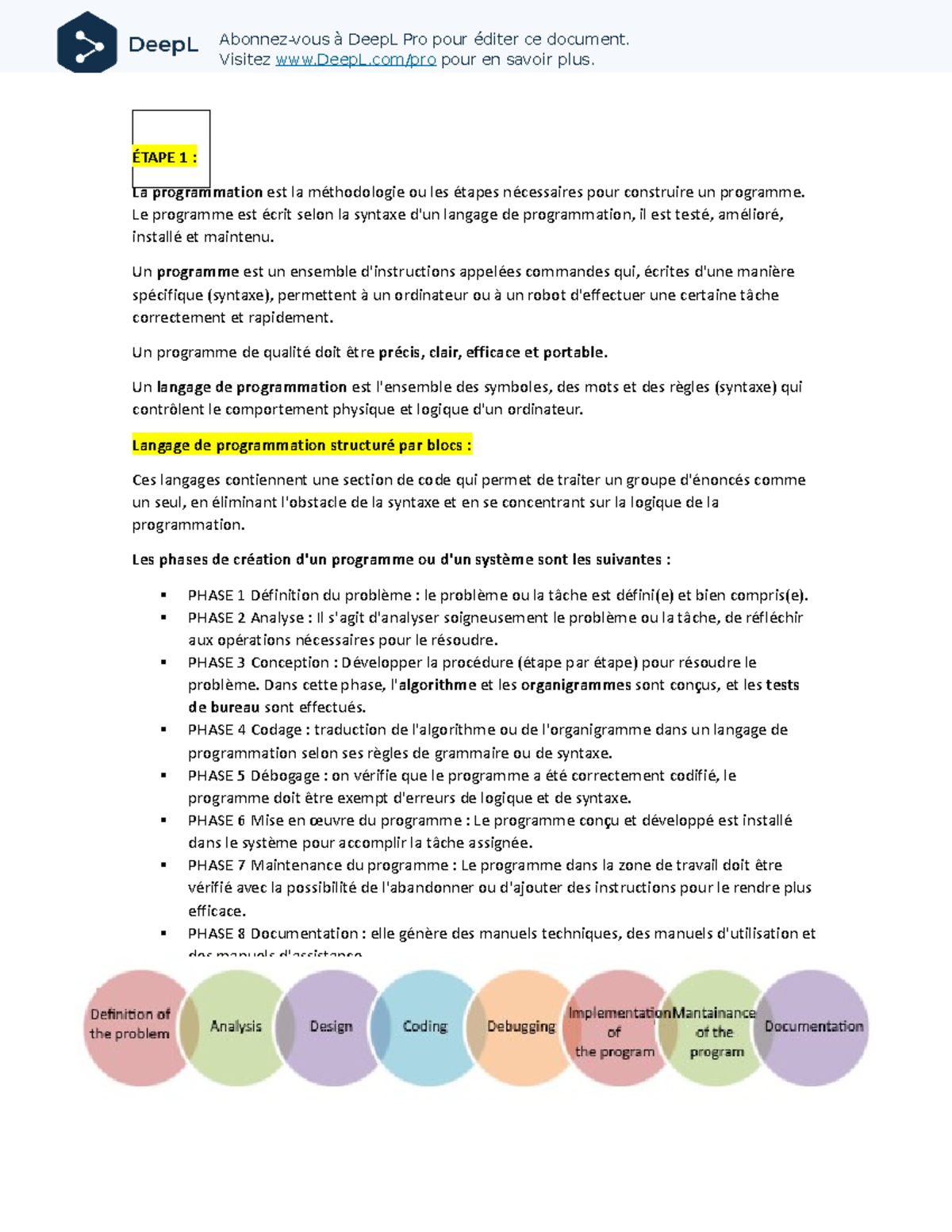 Midterm Guide Stages 1-2 Robotics fr - ÉTAPE 1 : La programmation est ...